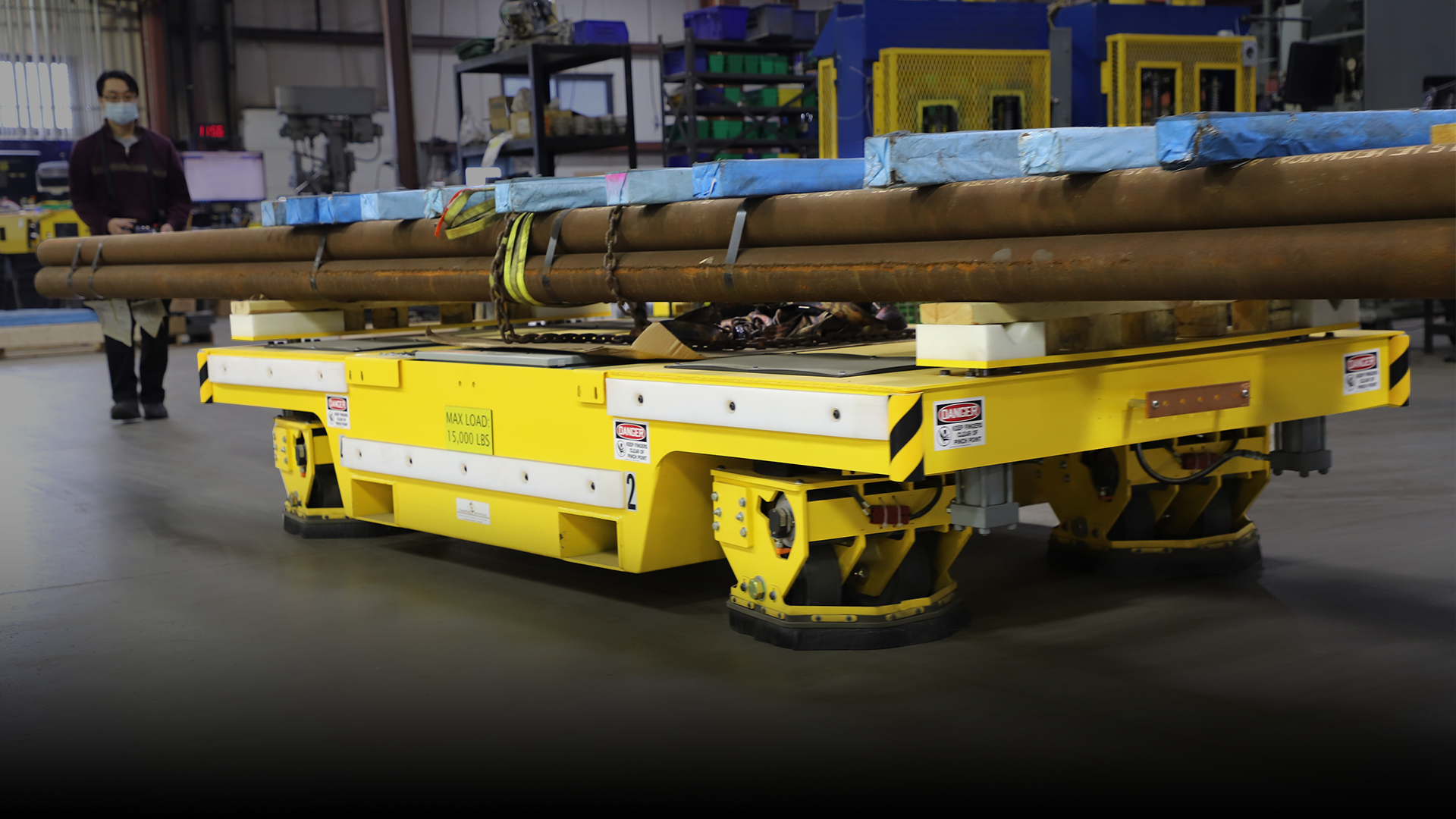 Industrial Electric Carts | Custom & Omnidirectional - HaloDrive™