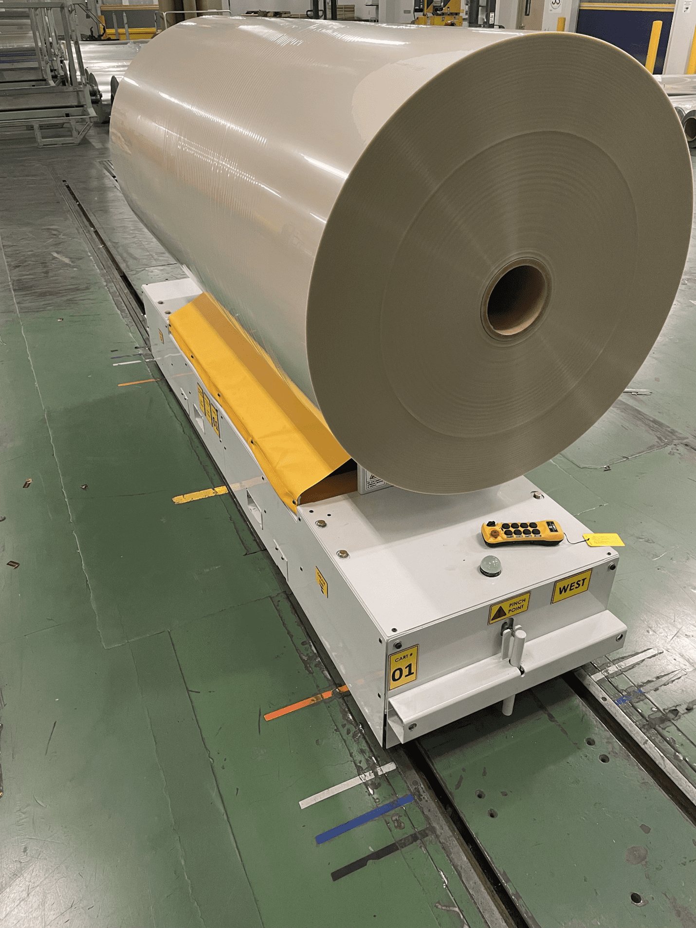 Roll Material Handling Carts